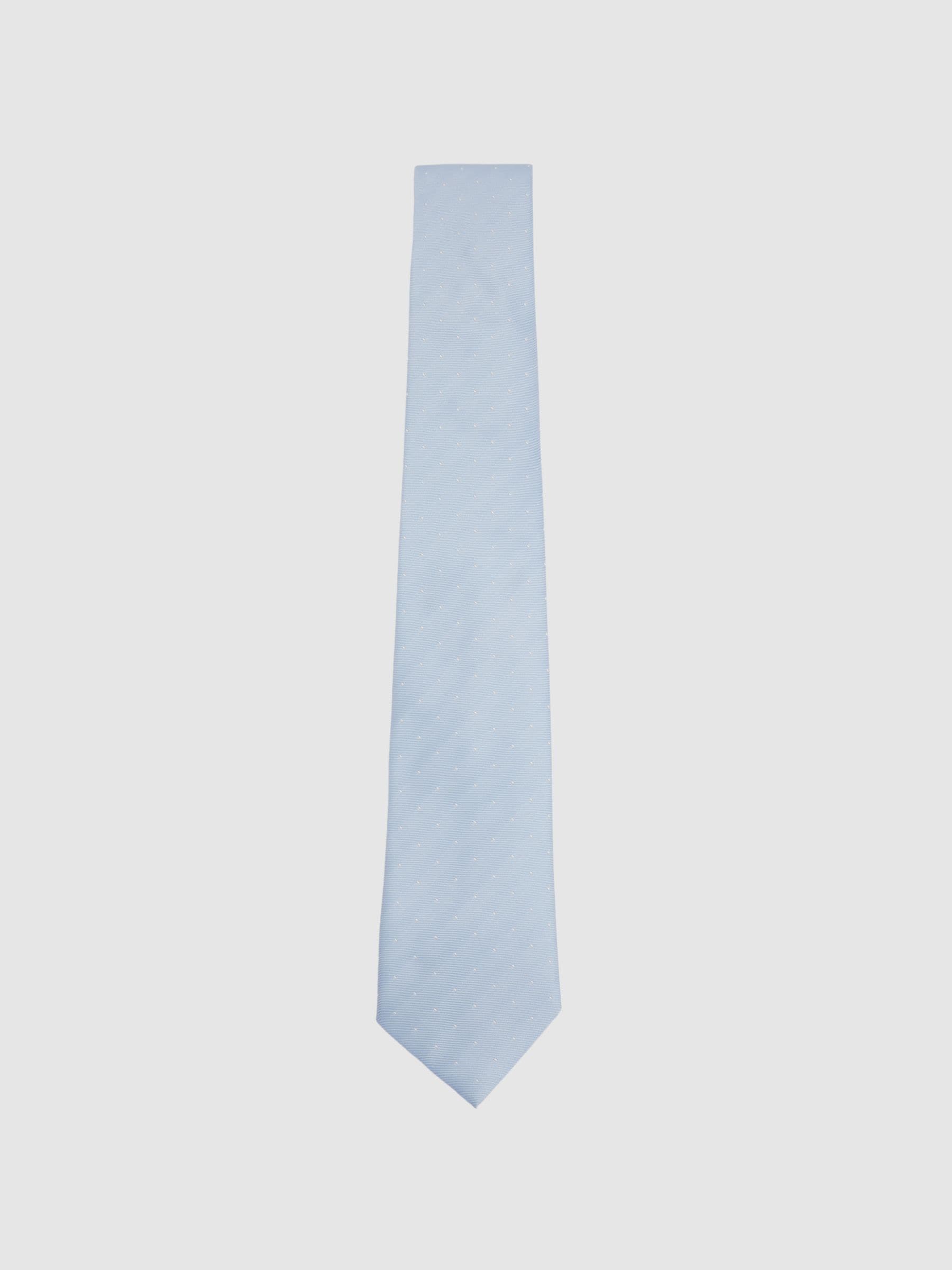 REISS Reiss Liam Polka Dot Silk Neck Tie